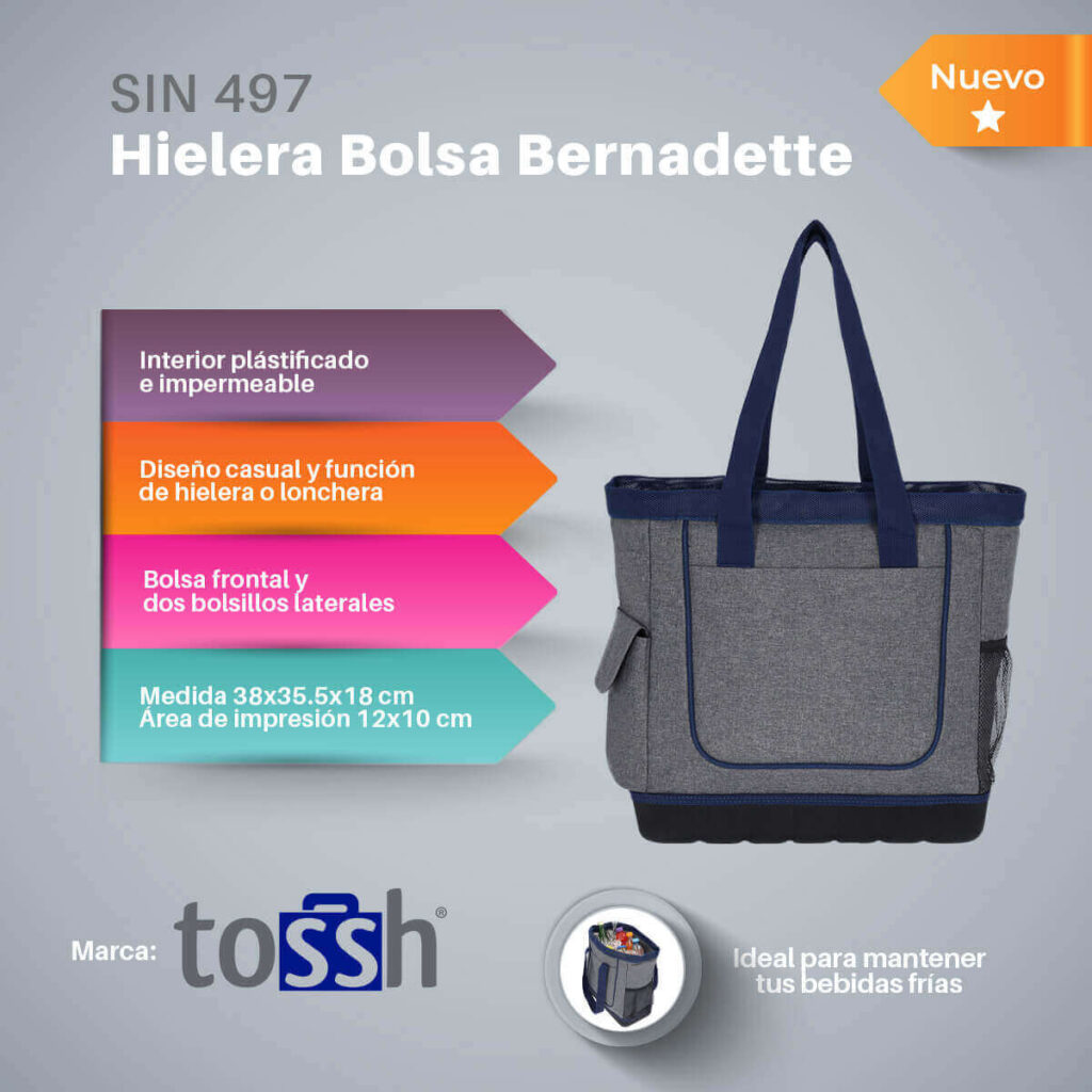HIELERA BOLSA BERNADETTE – https://www.kuva.mx